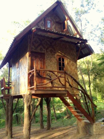 Family Bamboo Treehouse - Treehouse Holidays Koh Yao Noi Island Thailand
